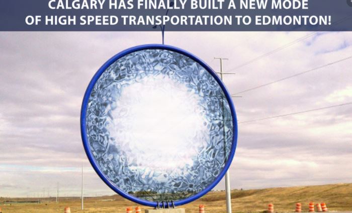 Calgary -I Kinda Like The Giant Blue Ring | The Money Runner